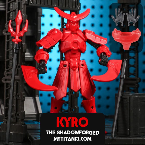 Kyro – Shadowforged Red – My Titan 13 Action Figures